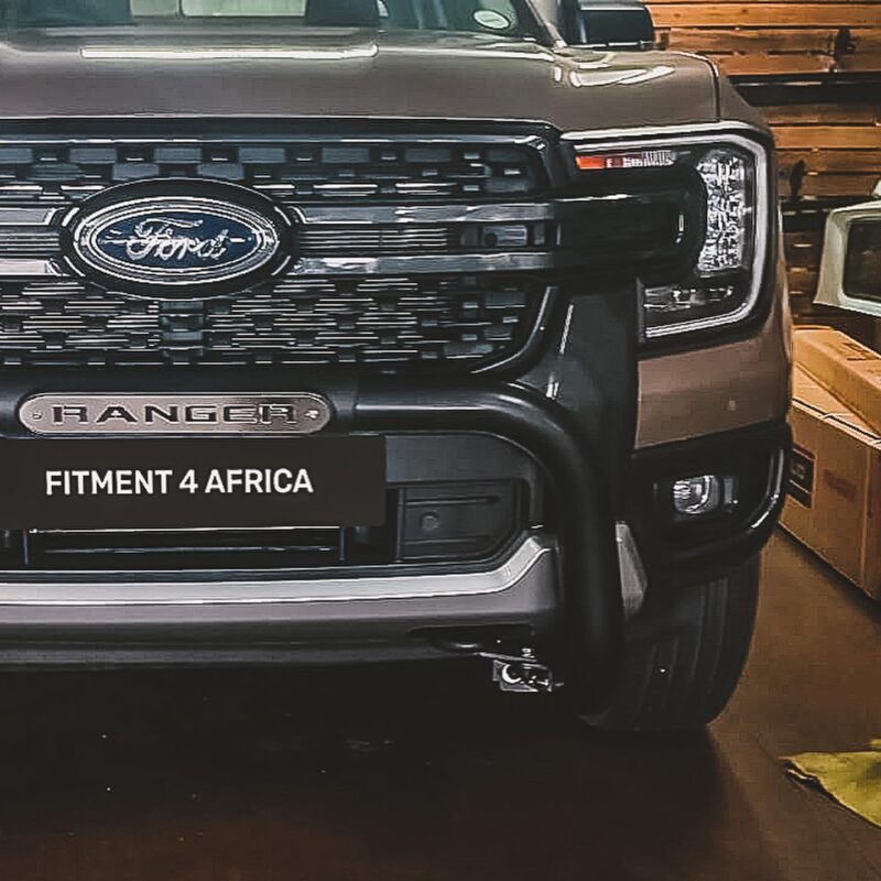 Next Gen Ford Ranger Pdc Nudge Bar Black Stainless Steel Fitment 4 Africa
