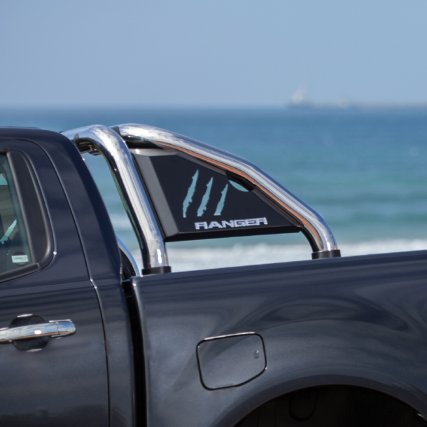 Ford Ranger Thunder Pdc Nudge Bar Black Fast Professional Service